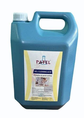 Liquid 3ph Patel Hcl Toilet Cleaning Acid For Domestic Packaging Type Can At Best Price In