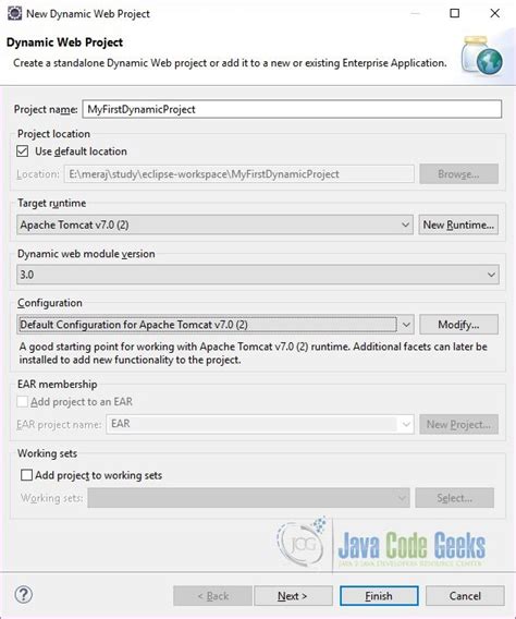 Eclipse Web Development Tutorial Java Code Geeks