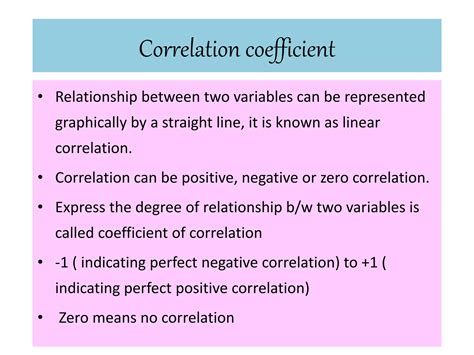 Regression And Correlation Coefficient Ppt