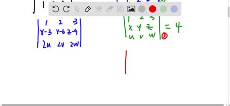 solved use properties of determinants to find the value of each