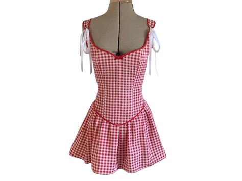 Handmade Gingham Set Etsy