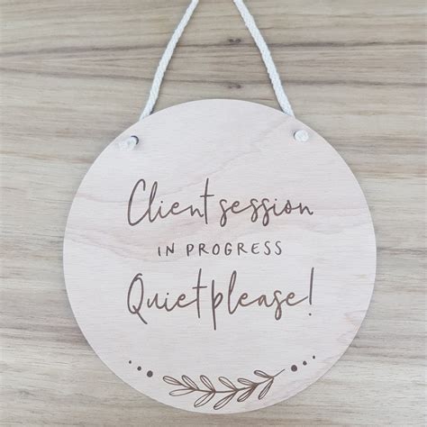 Hanging Door Sign Etsy