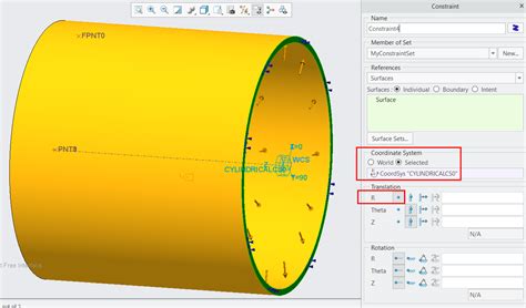 solved structural simulation of pressurized tube constr ptc