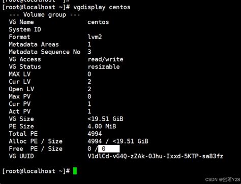 linux操作系统中逻辑券的扩容 linux逻辑卷扩容 csdn博客