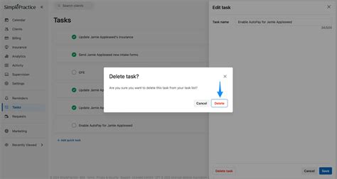 Creating Tasks For Your Practice Simplepractice Support