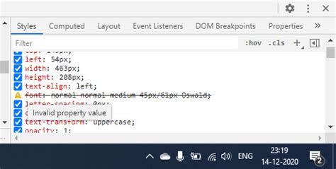 Adobe Xd What Does Normal Normal Medium Px Px Oswald Mean In A