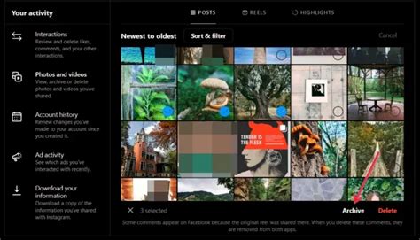use the instagram archive feature to hide posts make tech easier