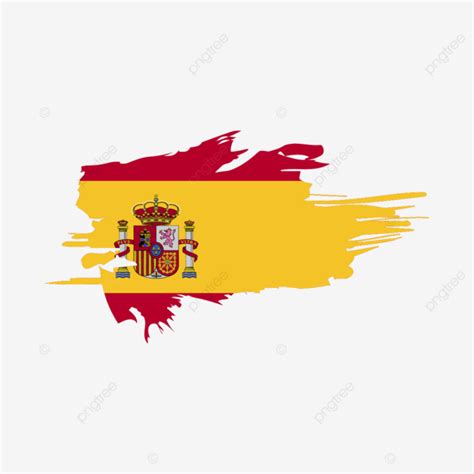 스페인 국기 브러시 스트로크 클립 아트 디자인 스페인 국기의 날 스페인 국기 지도 스페인 국기 이미지 Png 일러스트 및 벡터 에 대한 무료 다운로드 Pngtree