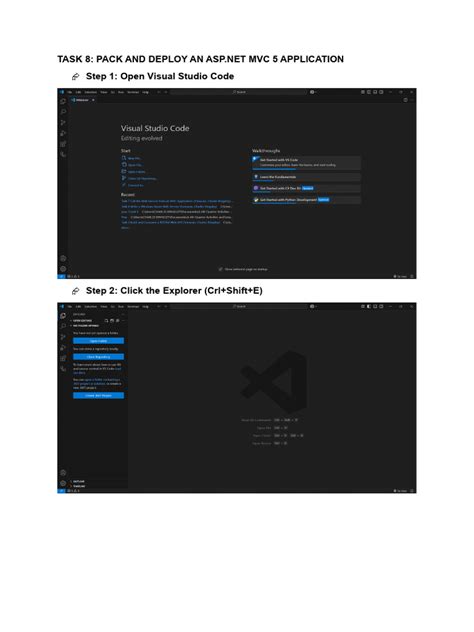 Task 8 Pack And Deploy An Asp Net Mvc 5 Application Tomacan Charles Kingsley Pdf
