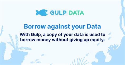 fintech startup gulp data secures 25 million to pioneer data backed