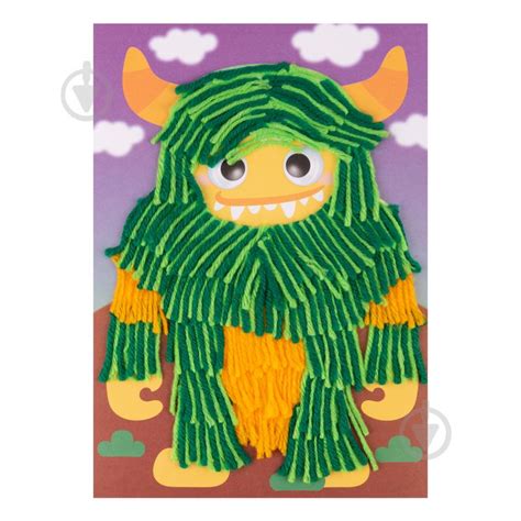 ᐉ Набор для творчества 1 вересня Монстрик аппликация из пряжи • Купить в Киеве Украине