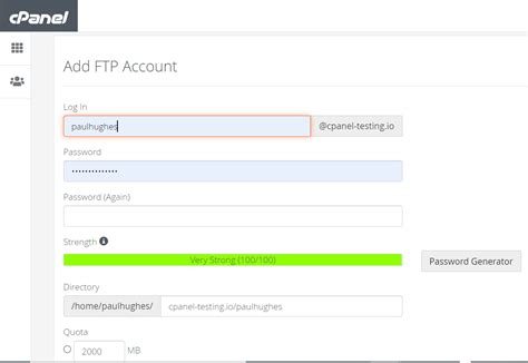 How To Create An FTP Account In CPanel UKHost4U