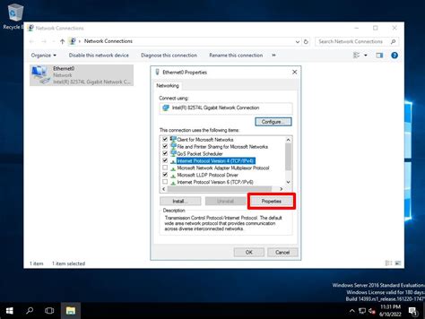 Windows Server 2016How To Check Change The Private IP Address Shima System Academy