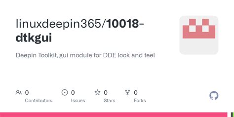 GitHub Linuxdeepin Dtkgui Deepin Toolkit Gui Module For DDE Look And Feel