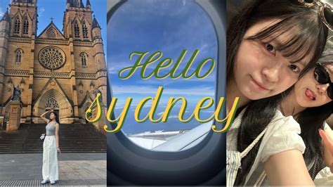 Vlog 인천 To 시드니 콴타스 브이로그 시드니여행 콴타스항공사 호주여행브이로그 Aus Youtube