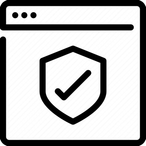 Code Coding Programming Protection Secure Security Shield Icon