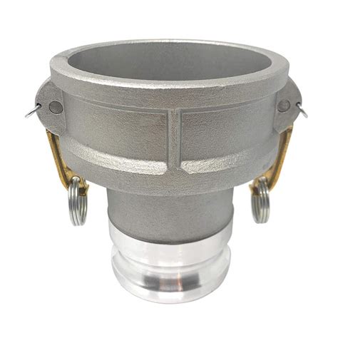 Gloxco Aluminum Type Da Cam And Groove Hose Fitting Reducer 2 Female Camlock X 4 Male