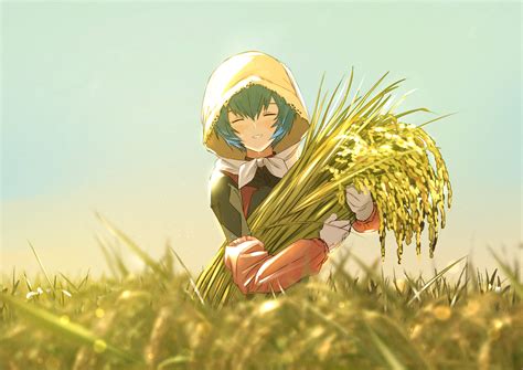 Potion Lilac Ayanami Rei Evangelion 3010 Thrice Upon A Time Neon