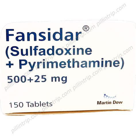 Fansidar Uses Side Effects Interactions Dosage Pillintrip