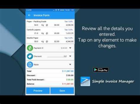 Factura Sencilla Contabilidad y Finanzas App de Gestión