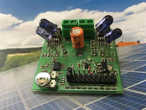 Digital Type Sun Tracker Control Unit Green Manufacturer