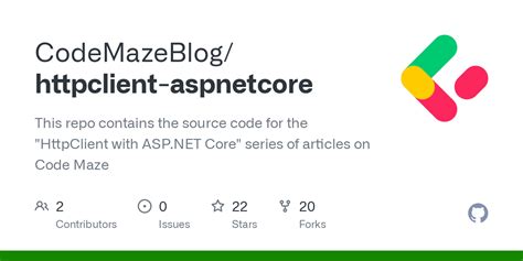 Github Codemazeblogclient Aspnetcore This Repo Contains The