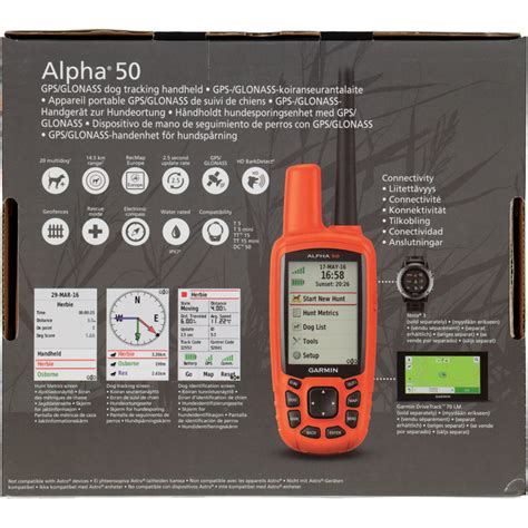 Garmin Alpha 50 Handenhet - NA - Handhållen Gps | XXL