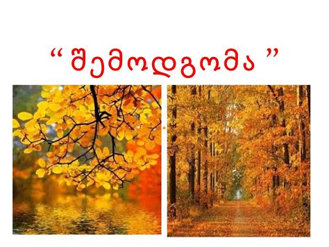 Calaméo შემოდგომა