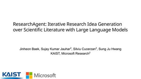 Researchagent Iterative Research Idea Generation Over Scientific Literature With Large Language