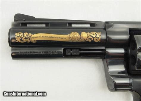 Colt Python Atf Treasury Commemorative 357 Mag Never Fired