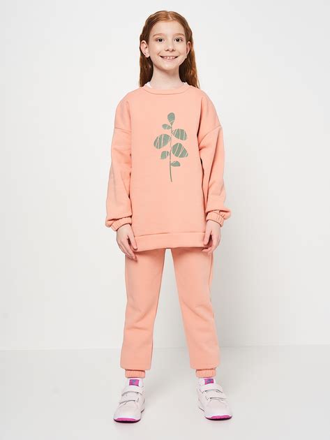Детский спортивный костюм (свитшот + штаны) для девочки Бемби КС716-I00 ...