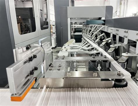 folding box one stop production line intelligent cardboard box