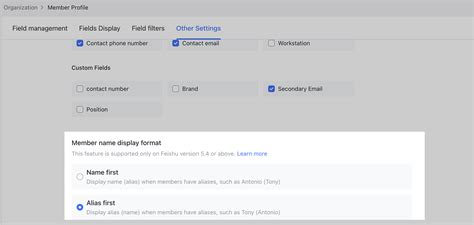 Admin Set Aliases For Members