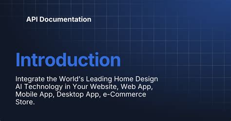introduction api documentation