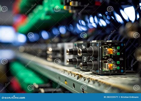 Industial Sensors In Iot Stock Illustration Illustration Of Monitoring 282225571
