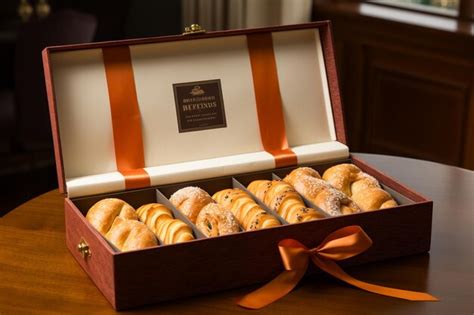 Premium Photo Assorted Bagels Box Perfect For Grabandgo Breakfasts