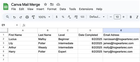 How To Mail Merge With Canva