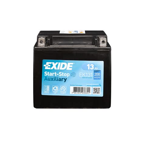 Exide EK131 Start-Stop Auxiliary AGM Stützbatterie 12V 13Ah | Batterie24.de