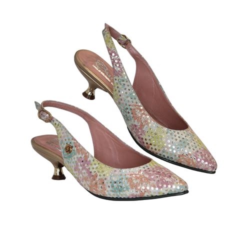 Slingback Pastels Colors Ref 3690 Bucaro Shoes