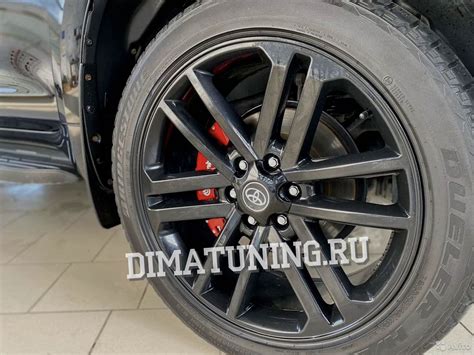 Накладки на суппорта Тойота алюминиевые. Toyota GR-Sport, TRW, TRD, HBP ...