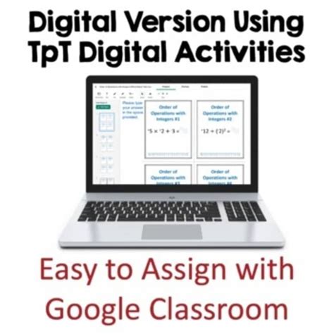 Integer Review Task Cards Bundle Differentiated Levels Math Centers