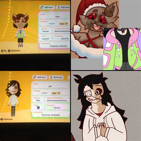 Tomodachi Jeffthekiller Creepypasta Tomodachi Life Shenanigans My