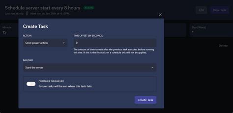 How To Schedule Automatic Server Start Evlbox Wiki