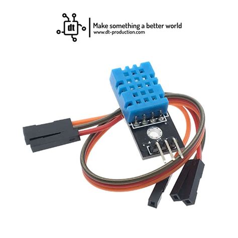 Jual Sensor Dht11 Dengan Kabel Module Sensor Suhu Dan Kelembaban