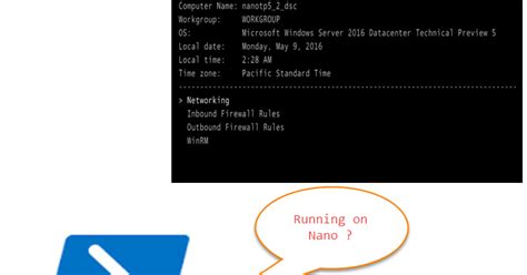 Powershell Check Script Running On Nano