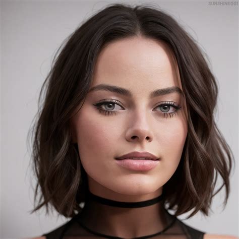 Margot Robbie Black Silk Ii By Sunshinegg1 On Deviantart