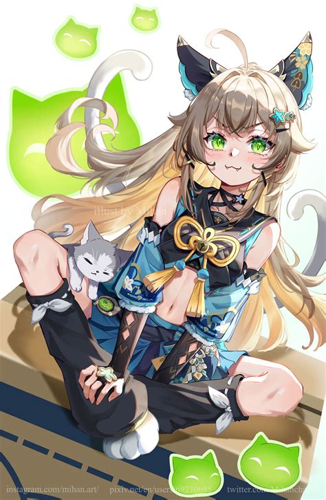 Kirara Genshin Impact Drawn By Mihan Danbooru