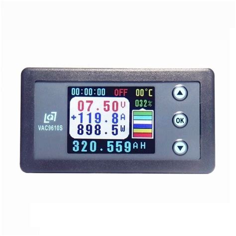 Vac9610s 50a 홀 쿨롱 카운터 온도 컨트롤러 디지털 전압 전류 전력 용량 배터리 모니터 세일 뱅굿 한국 Arrival Notice Arrival Notice