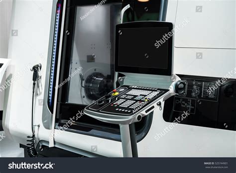 Axis Milling Turning Cnc Machine Stock Photo Shutterstock