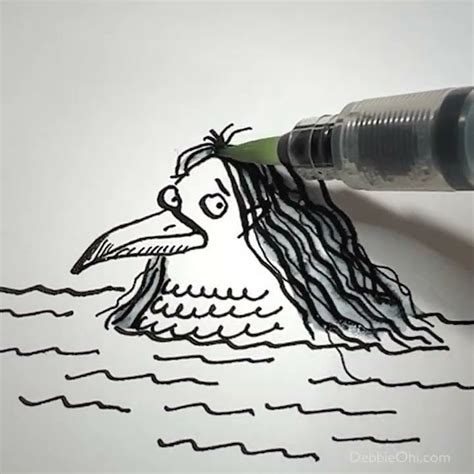 Japanese Yokai Amabie For Uncanny Japans Yokai Drawing Challenge Youtube